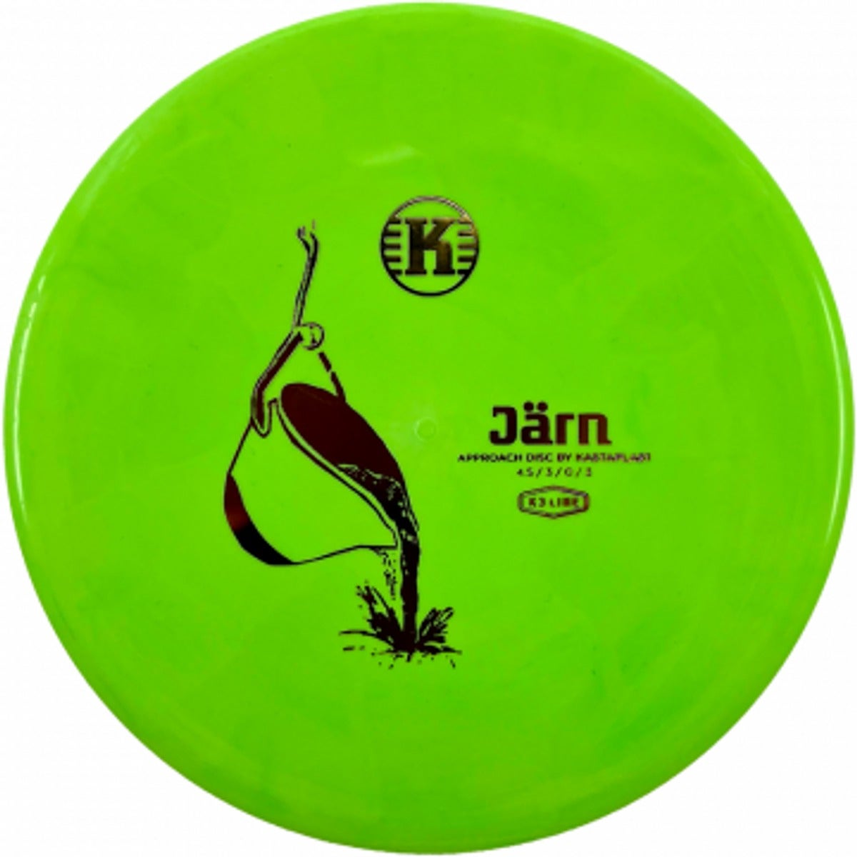 K3 Jarn | Gray Duck Disc Golf